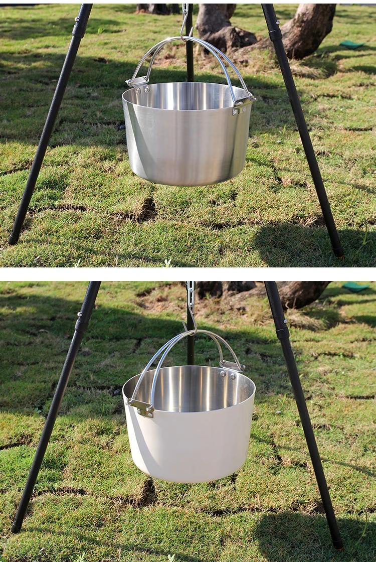 Multi-function 18/8 Camping Beer Stainless Steel Jam Cook Pot With ...