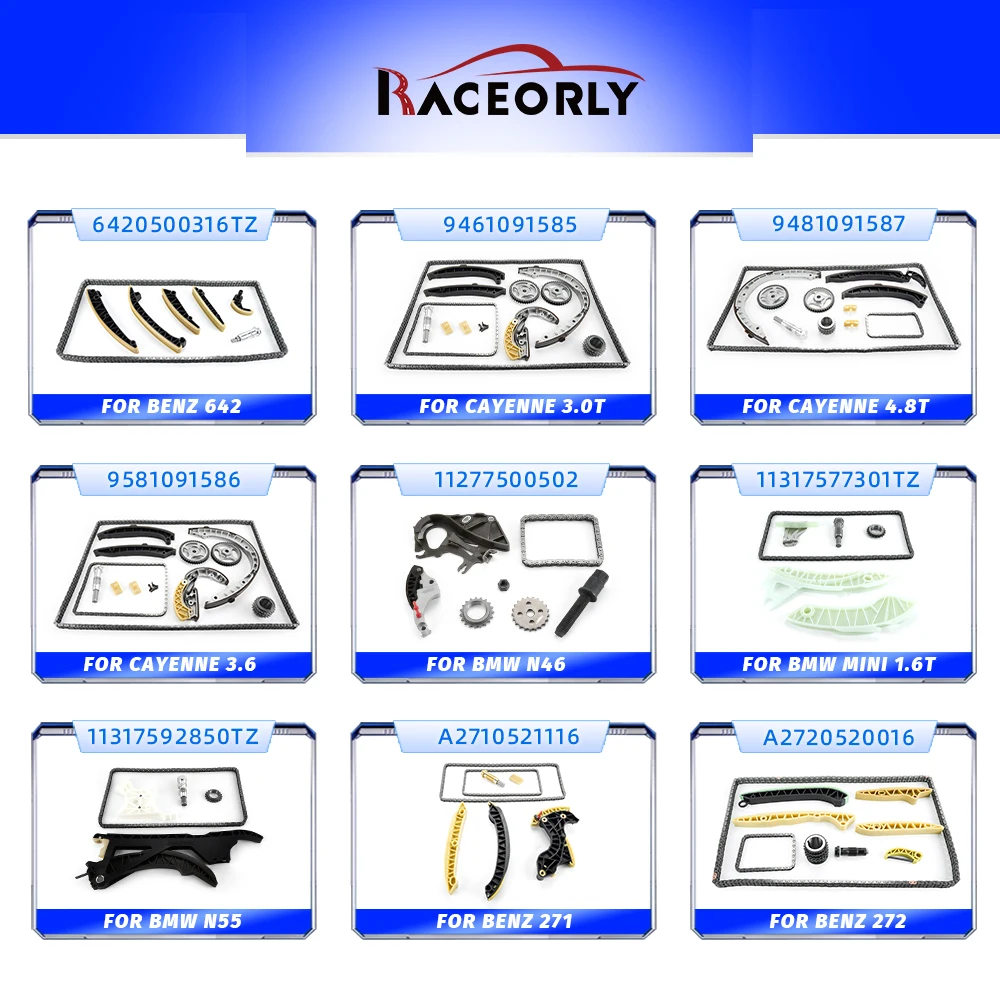 A2710521516 & 11277500502 - Timing Chain Kits for BMW & Mercedes