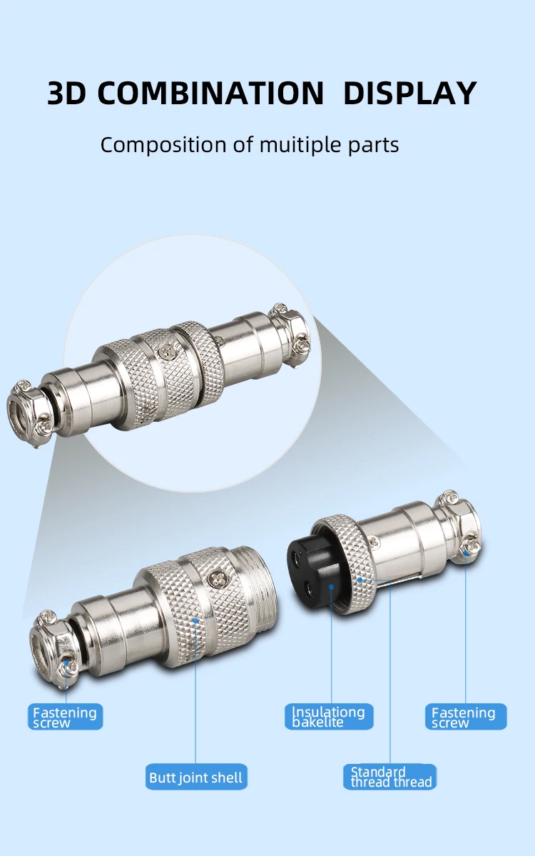 Cable Soldering Gx Series Gx12 - Reliable Audio Solutions