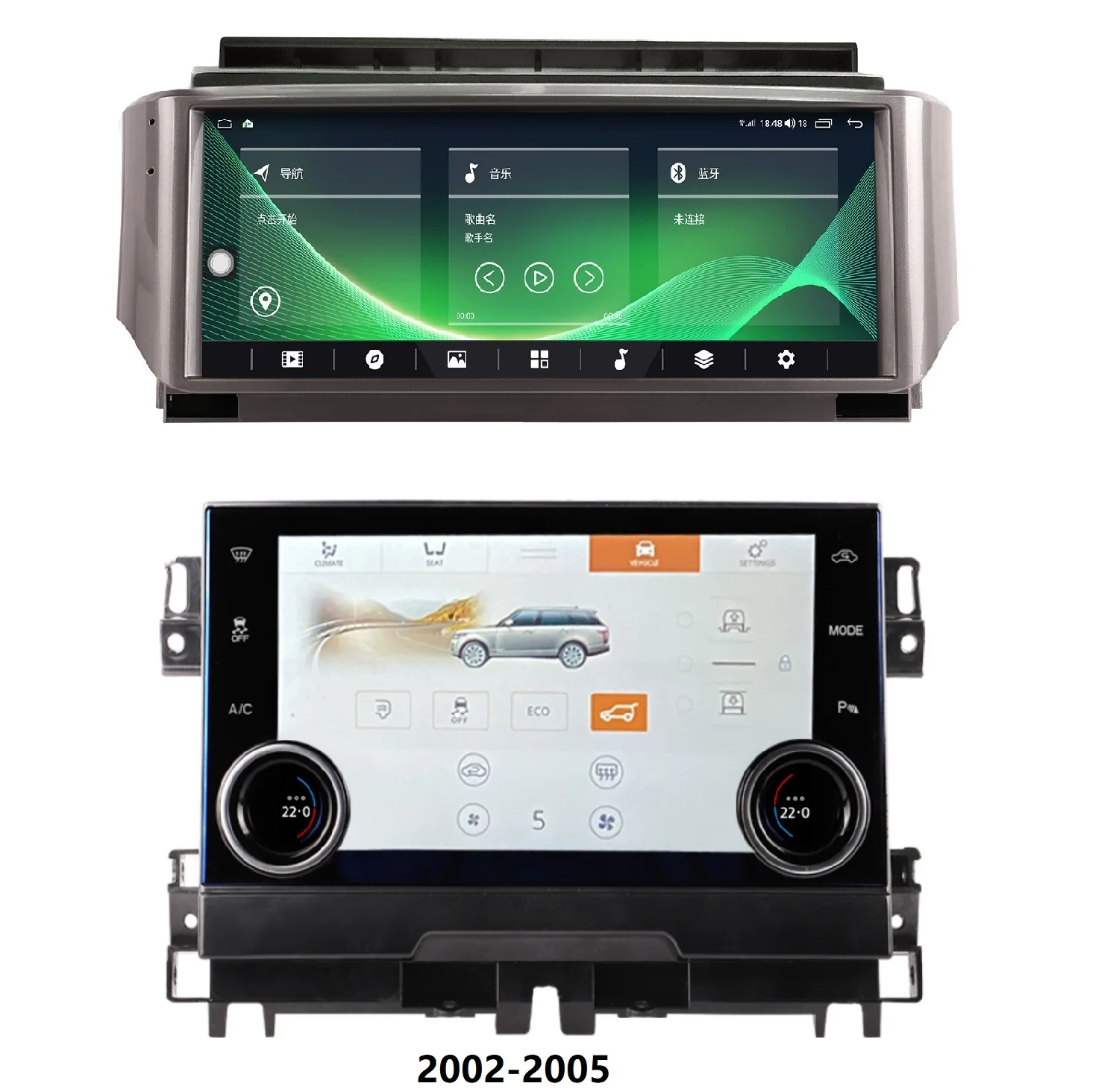 For Land Rover Range Rover V8 L322 2002-2012 Android Touch Screen Car ...