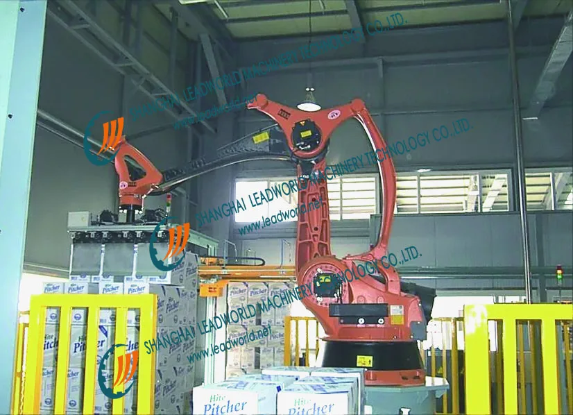 Robot Palletizer-robot Carton Loader For Iron Ore Package Bags - Buy ...