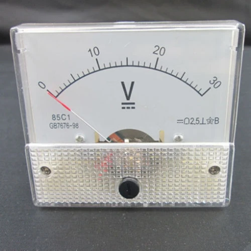 85C1 DC 30V & 50V Analog Panel Volt Meters - Precision & Reliability