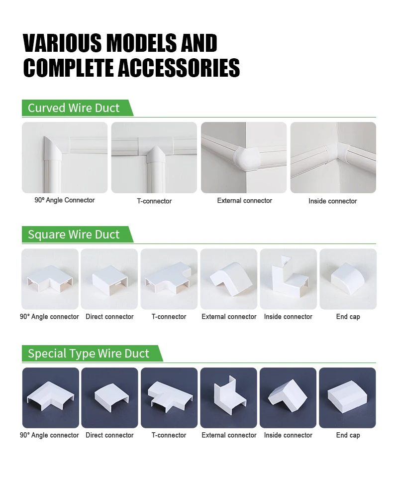Wholesale PVC Cable Trunking 25x16 - Durable & Versatile