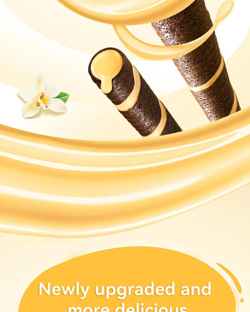 Wholesale Oreo Wafer Rolls - Crispy Chocolate Snacks
