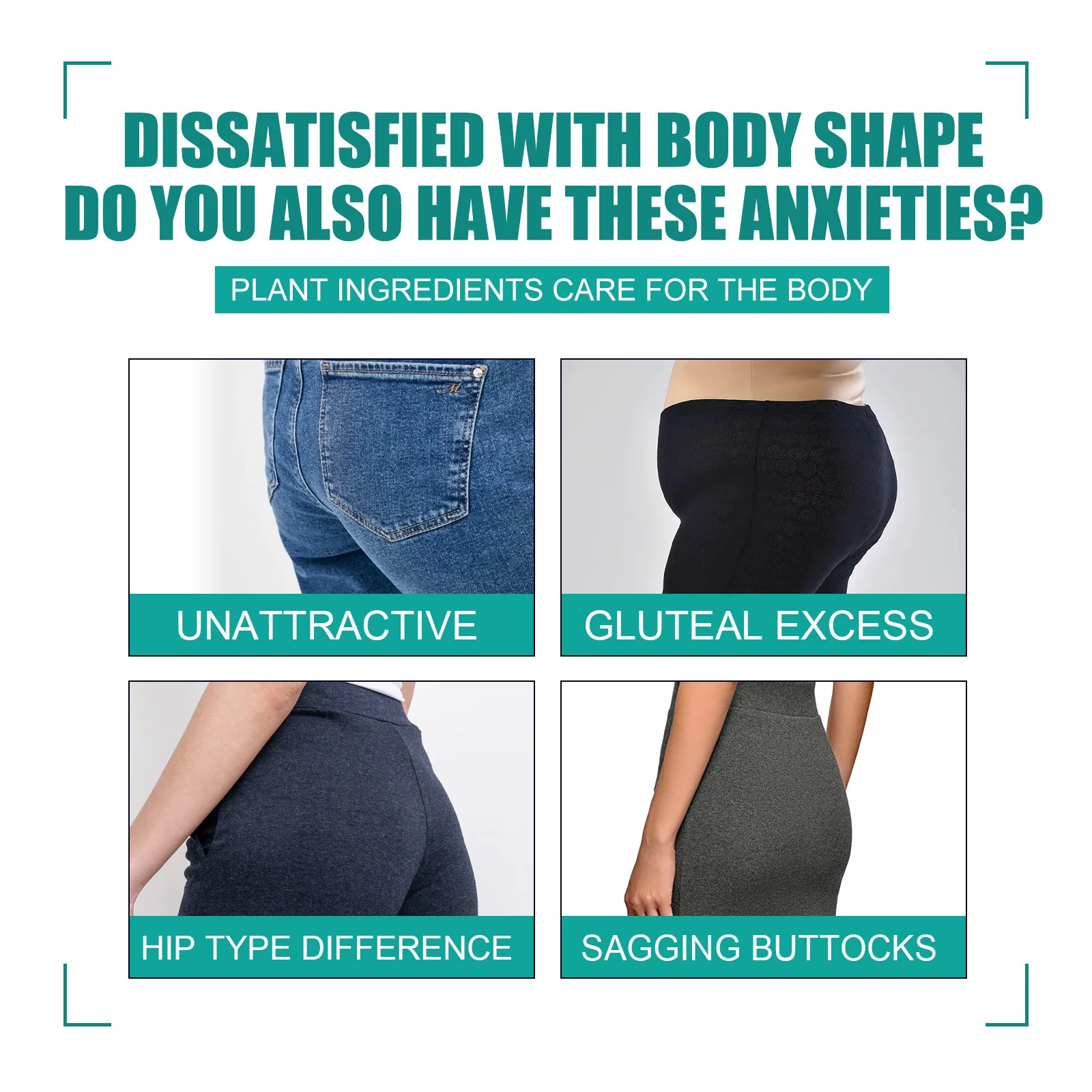 JAYSUING Female Collagen Buttock Enlargement Patch Remove Winkle Butt ...