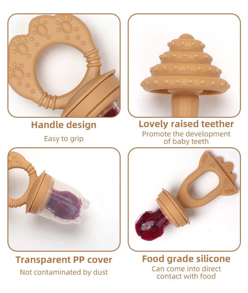 Wholesale Eco-friendly Bpa Free Kids Fruit Pacifier Baby Feeder ...