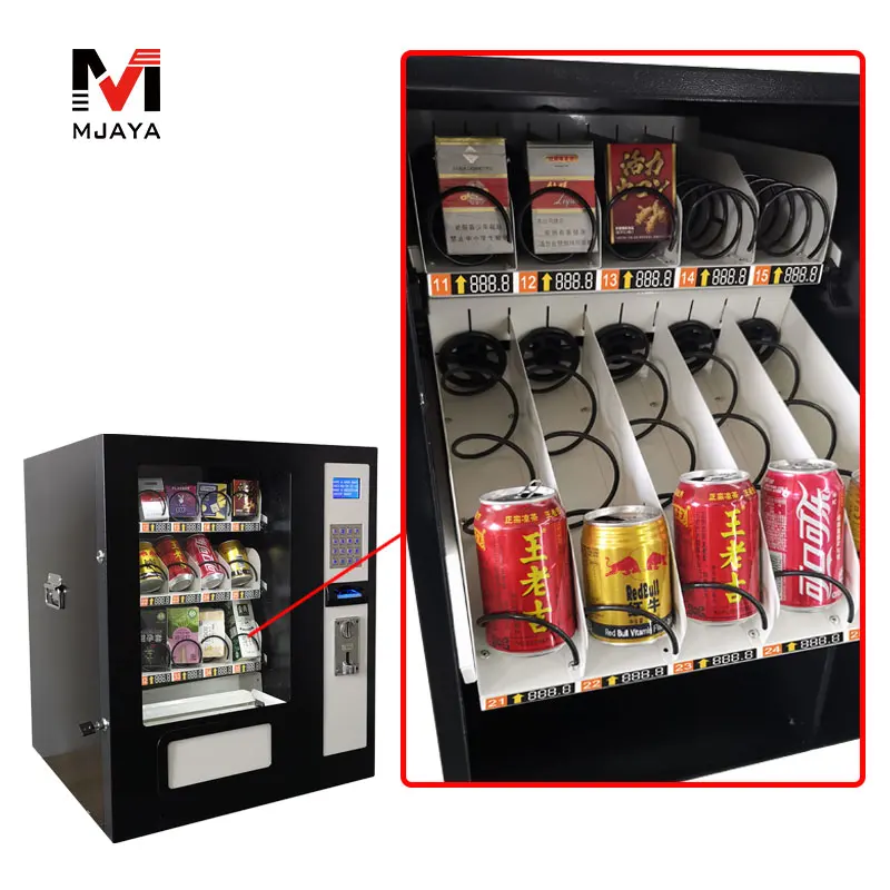 Small Snack Vending Machine with 15 Selections & Customizable OEM