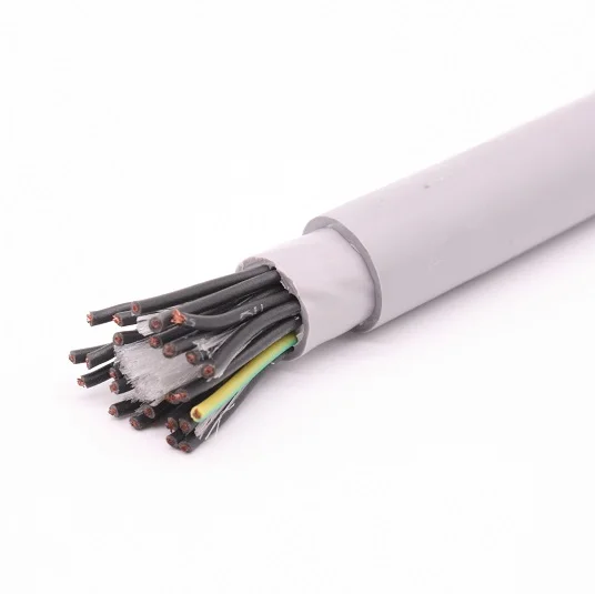 High Flexible H05vv5-f Pvc Electric Control Cable 12g1 Oil Resistance ...