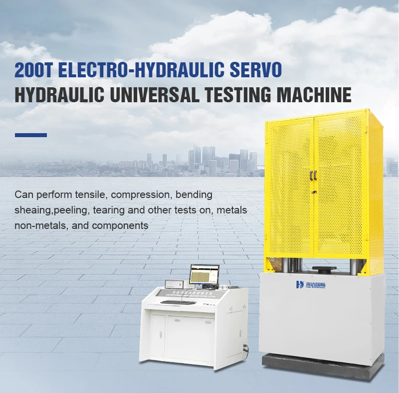 100kn Universal Tensile Testing Machine Hydraulic Test Bench Test ...