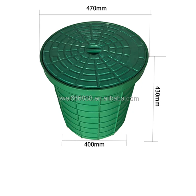 Underground Composite Plastic Round Manhole Chamberunderground ...