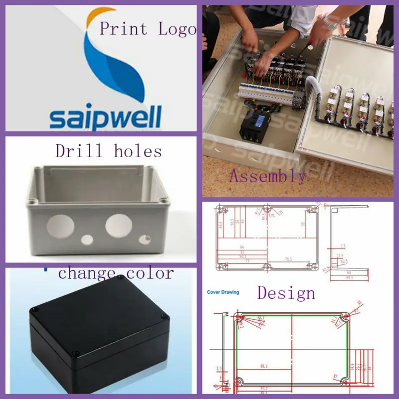 Manufacturer Saipwell Waterproof Enclosure With Battery Compartment ...