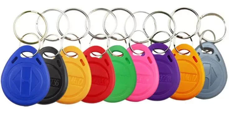 125kHz Read Only RFID ABS Key Fob T5577 EM4305 Chips Mini Tag ...