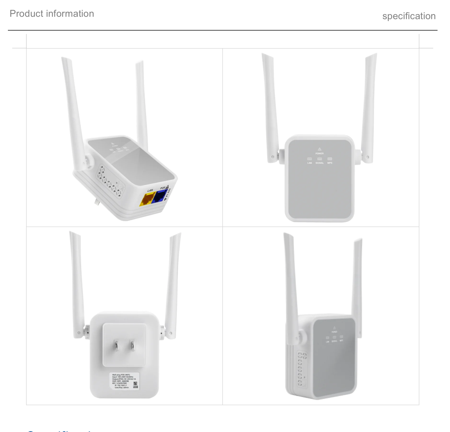 4g Waterproof Ip66 Poe Supply Power Cpe Router And Wifi Repeater ...