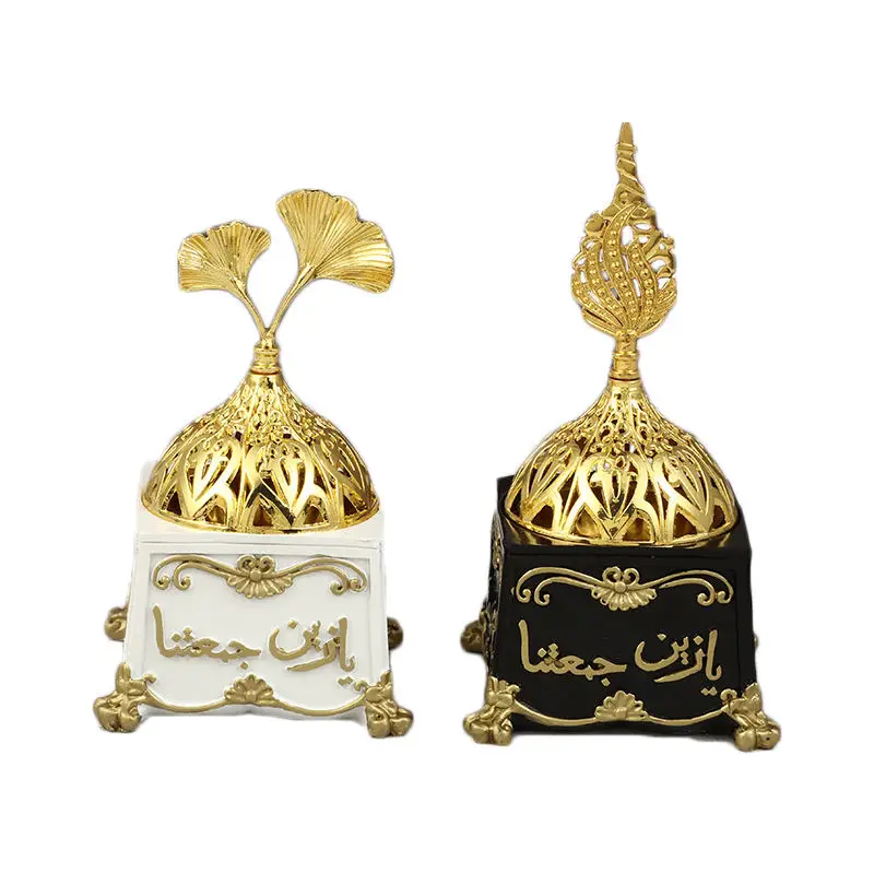 Resin Tower Incense Stick Burner Arabic Censer Incense Holder Mubkhar ...