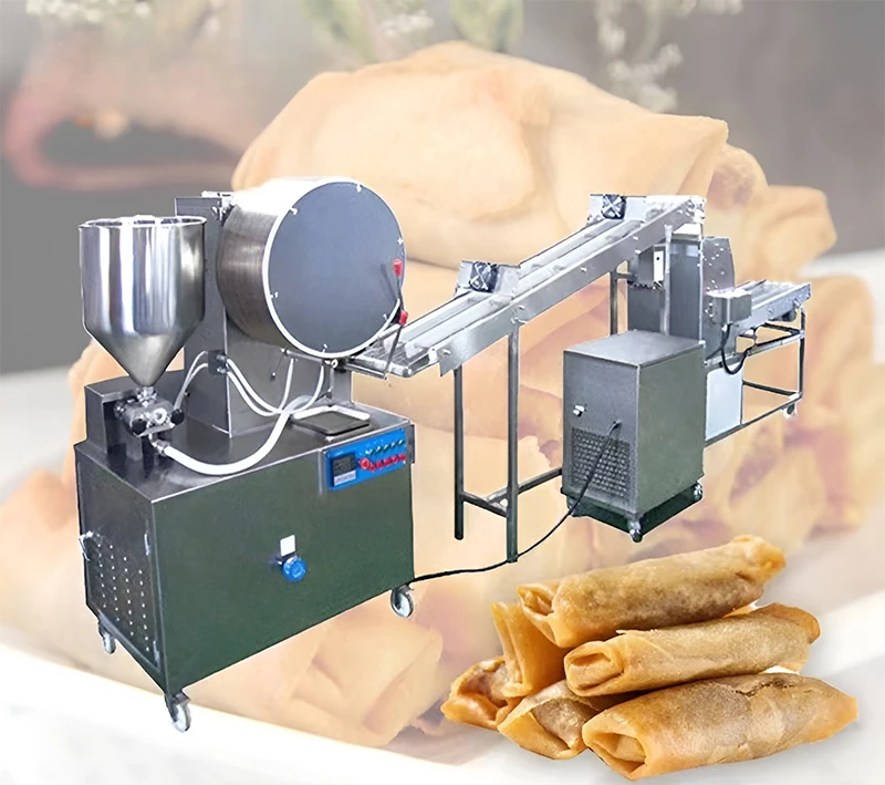 Siomai Skin Lumpia Wrapper Making Machine Dumpling Spring Rolls Skin ...