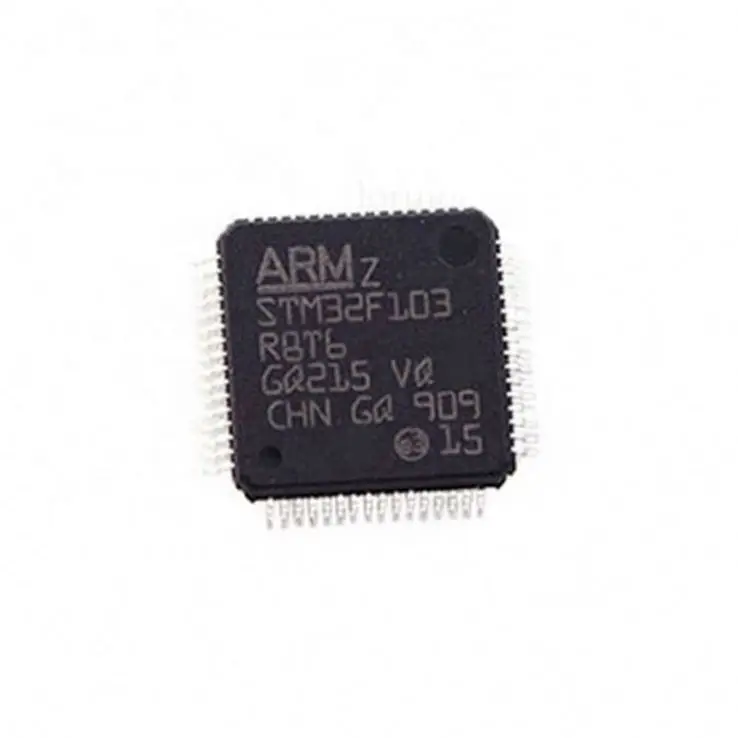 Mcu 32-bit Stm32f1 Stm32f103 64kb Flash Memory 3.3v Lqfp-64 Single-chip ...