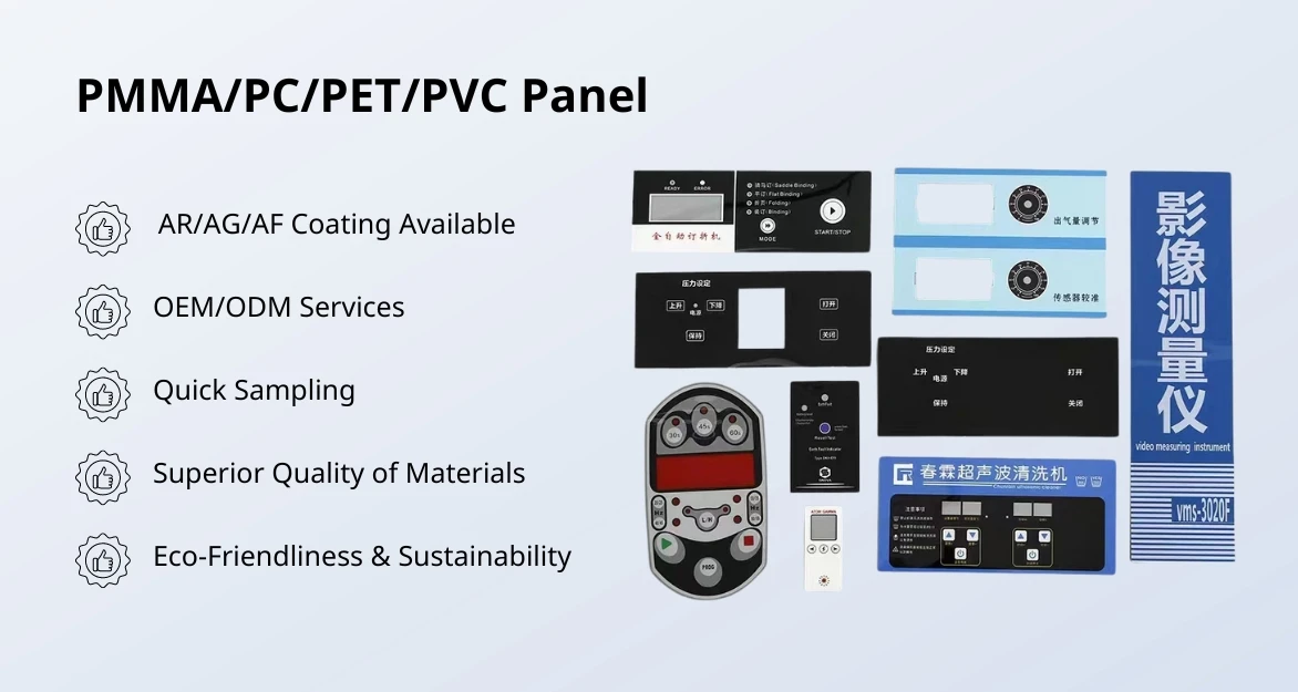 Custom Adhesive Home Appliances Electrical Control Panel Sticker Label ...