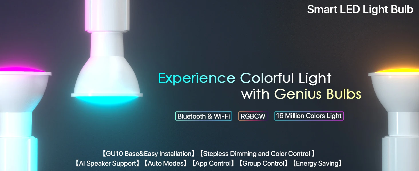 Wholesale Smart Tuya Controlled Wifi Alexa Tuya Led Light Gu10 Smart ...