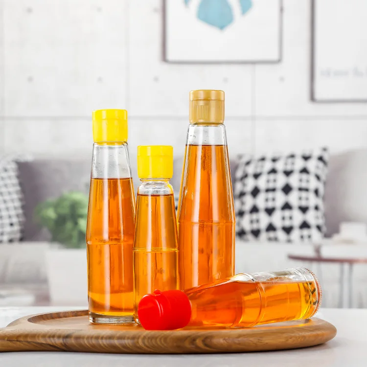 Wholesale Conical Sesame Oil Bottle 100ml Leak Proof Sealing Pull Ring ...
