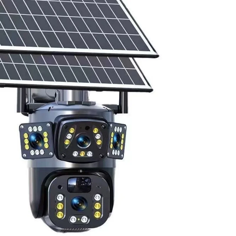 Solar Camera 4g V360pro Three Eyes And Two Pictures Outdoor Solar ...