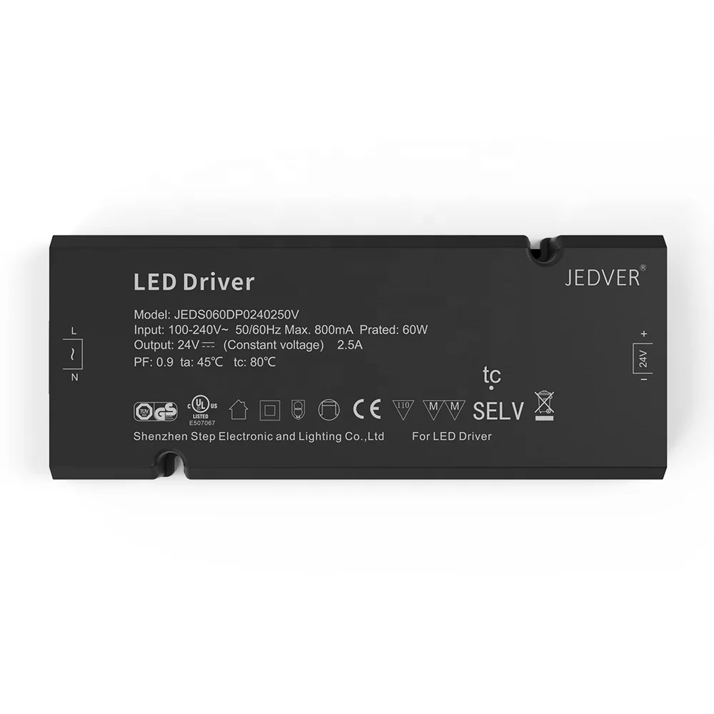 Step12v/24v 20 - 90w Led Driver Dimmable Home Lighting Continuous ...