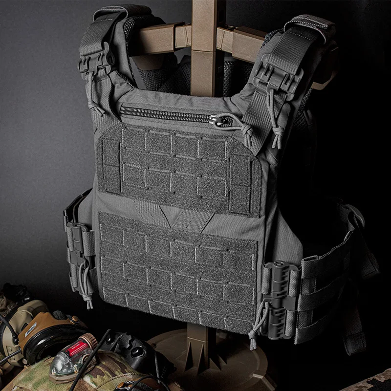Laser Cut Plate Carrier Custom Tactical Vest 900d Molle Plate Carrier ...
