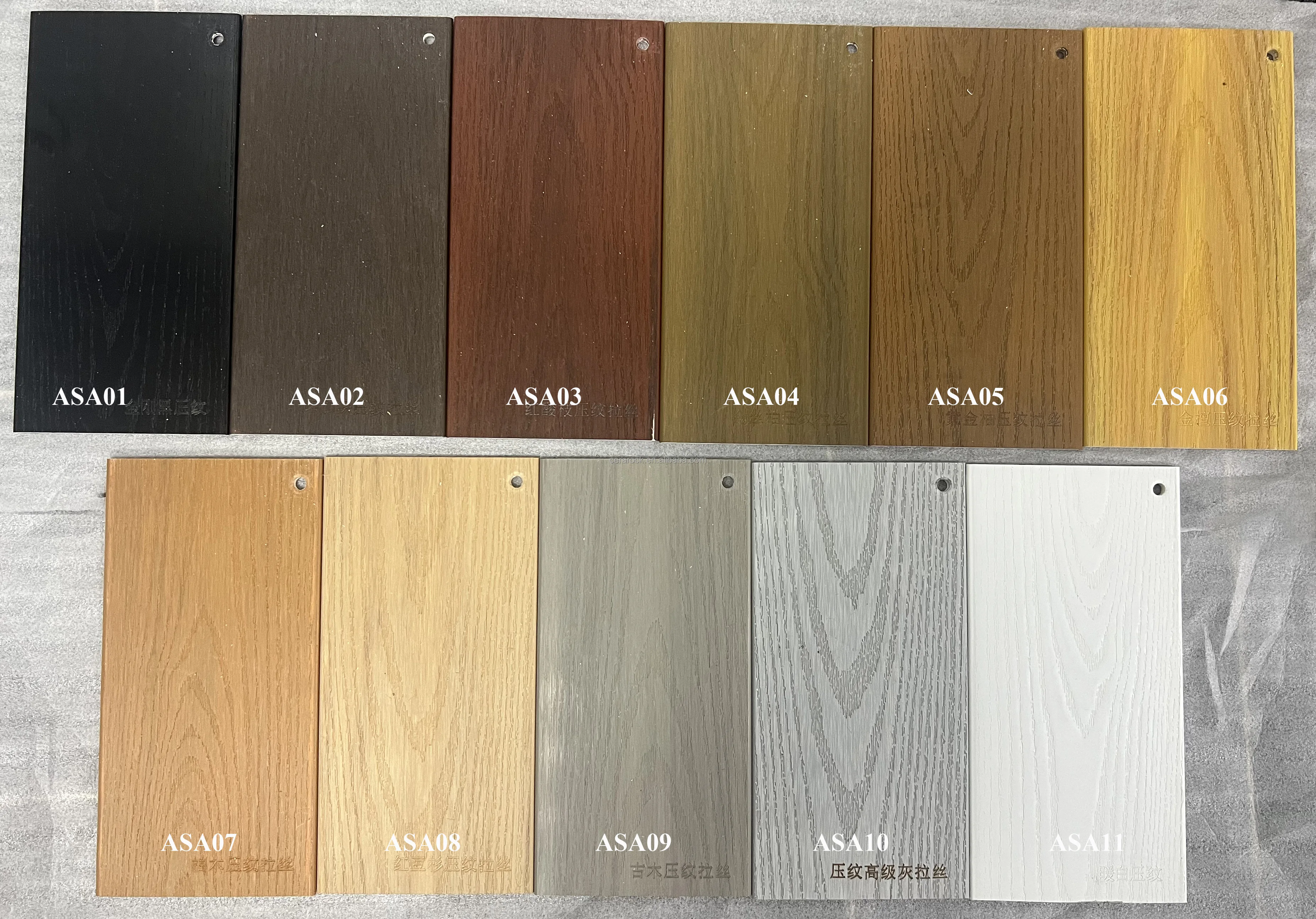 Outdoor 3d Embossing Asa Wpc Wall Panels Pvc Wall Cladding Boards For Wall Decoration - Buy Asa ...