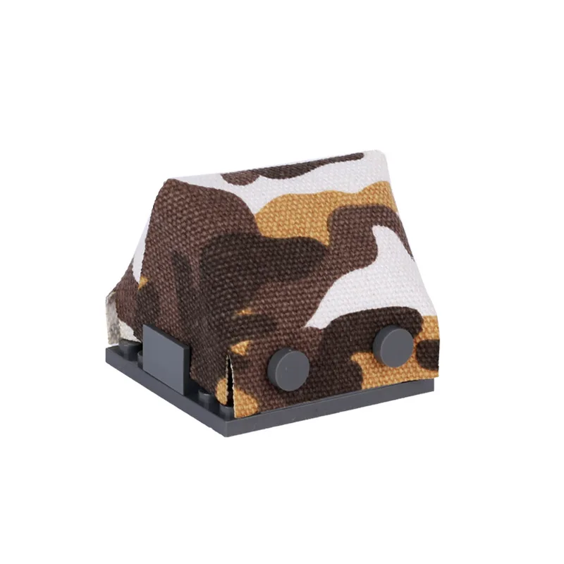 WW2 MOC Military Soldier Scene - Spot the Camouflaged Soldier