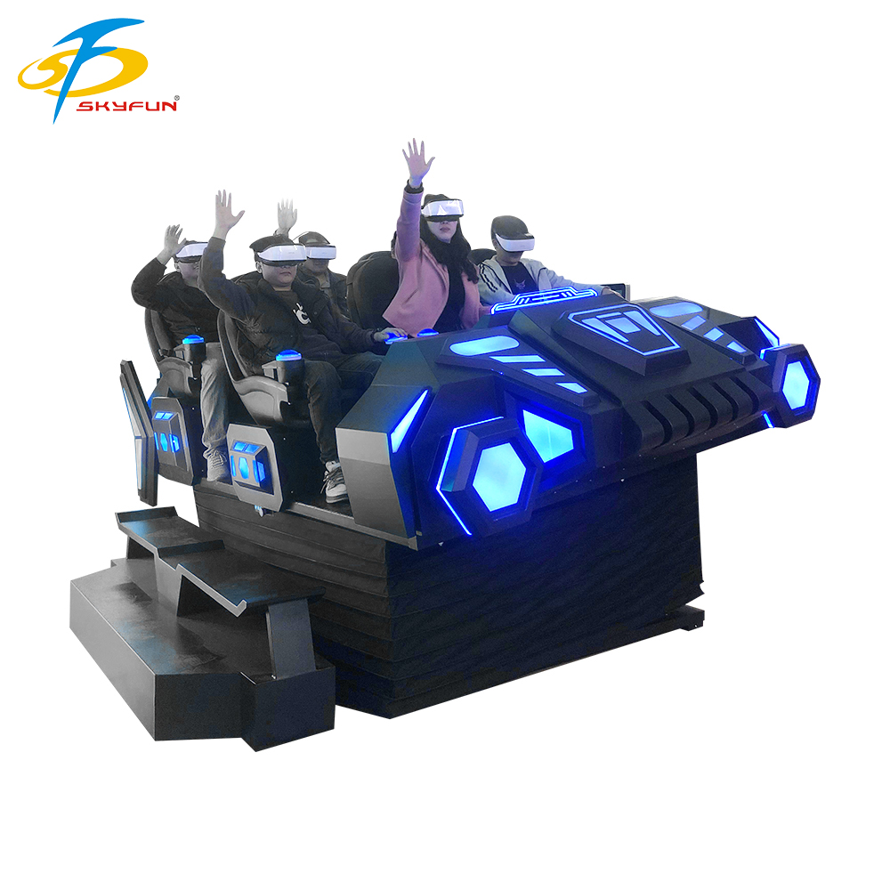 Indoor Amusement 9d Virtual Reality Cinema Vr 6 Seats Chair Cinema ...