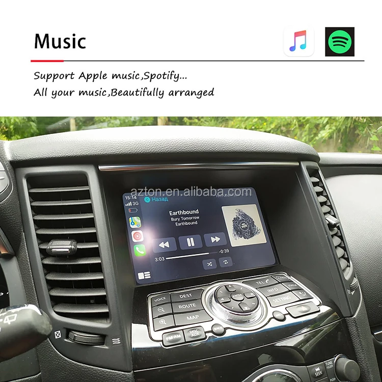 Wireless CarPlay & Android Auto Upgrade Module for Infiniti G35, G37 ...