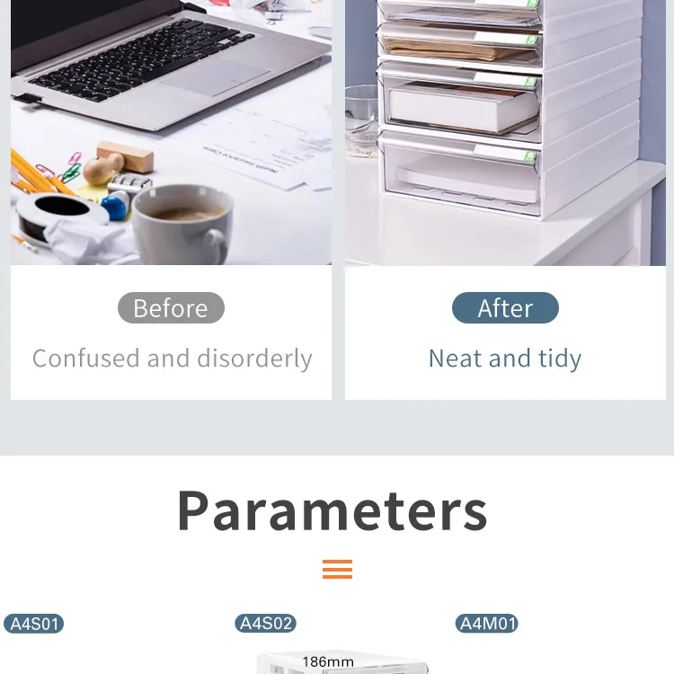 Combination Filing Cabinet Book & File Organizer 6 Drawer Filing ...