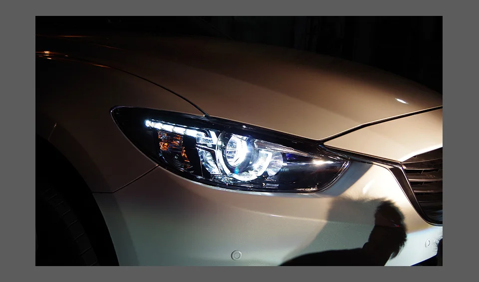 Car Styling Head Lamp For Mazda 6 Led Headlight 2013-2017 Mazda6 Atenza ...