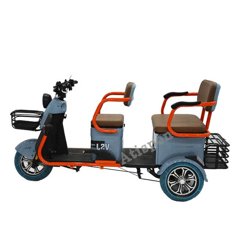 Atispon 2024 Low Speed Tricycle Motorcycle Open Body Vehicle Cargo ...