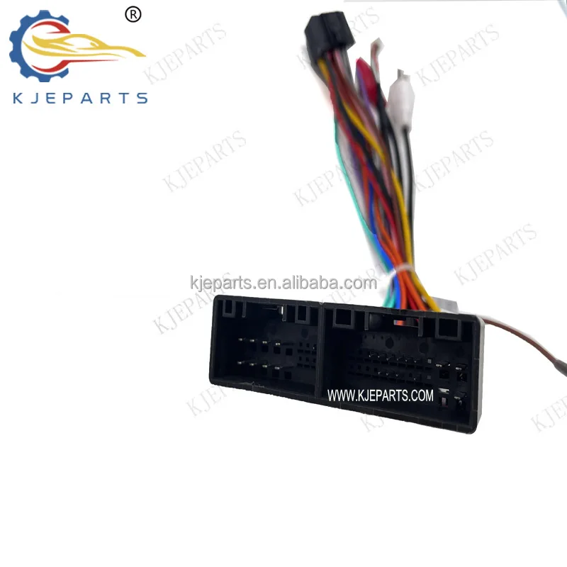 Car Android Player 24pin Adapter Wiring Harness Automobile Cable Set ...