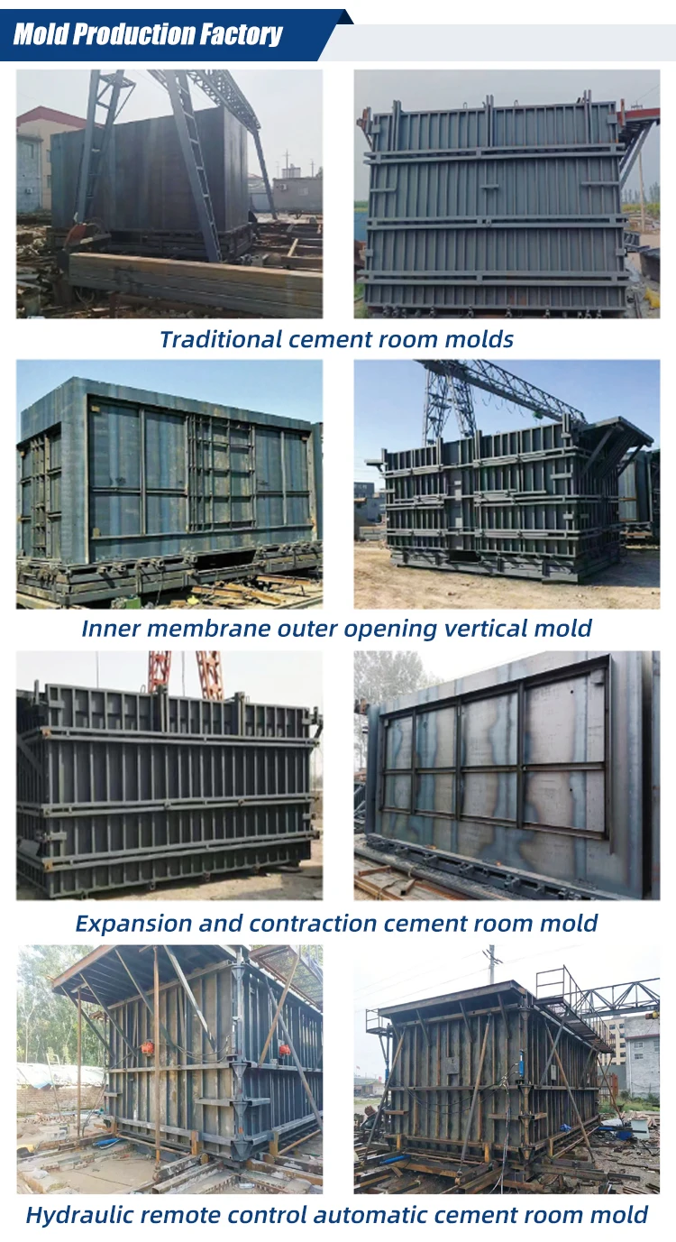 Professional Manufacture of Precast Concrete House Molds