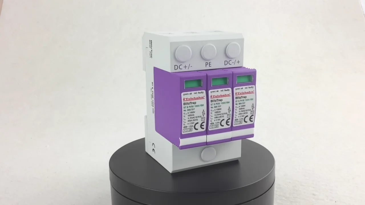 Dcm 24 Rm Surge Protective Dc Surge Protection Class C T1 24v 48v 110v ...