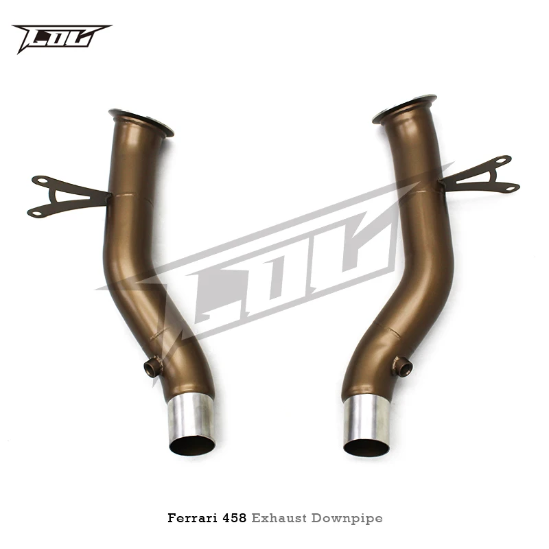 Boska Ceramic Insulation Exhaust Downpipe for Ferrari 458 4.5 2013-2016 ...