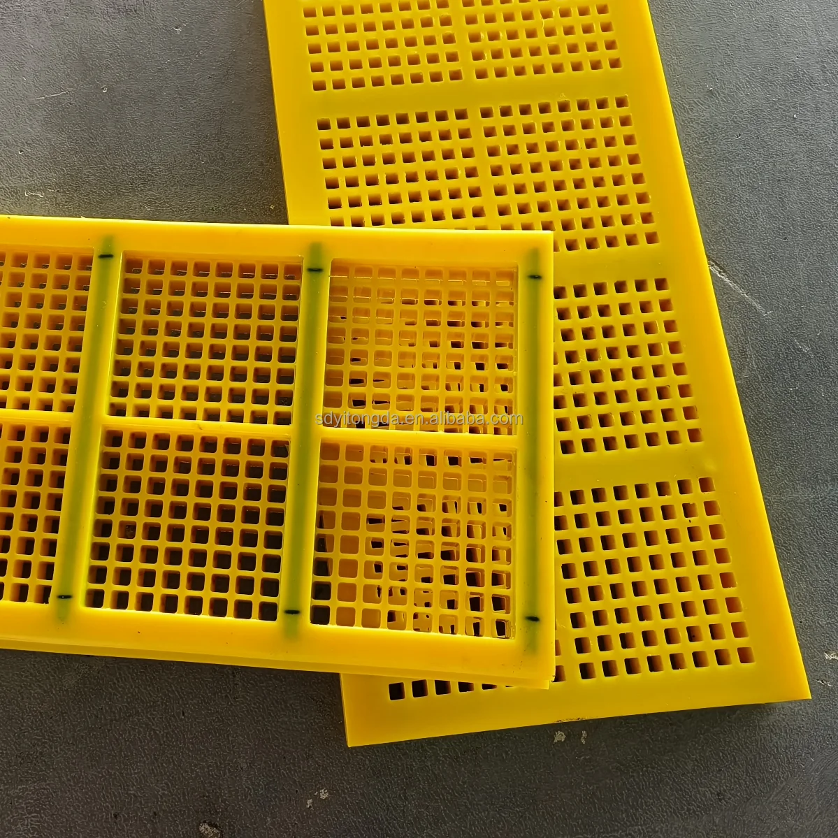 Open Cast Customized Tema Type Polyurethane Vibrating Screen Mesh Panel