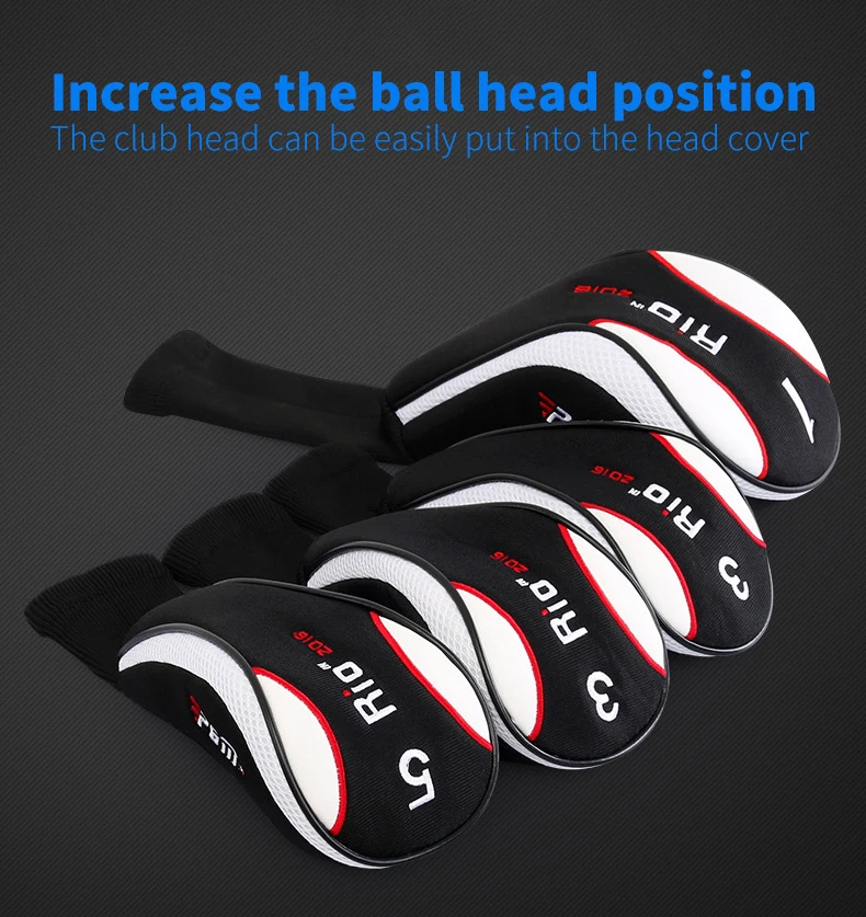 PGM GT002 brand new embroidery logo custom made golf putter headcover -企业官网