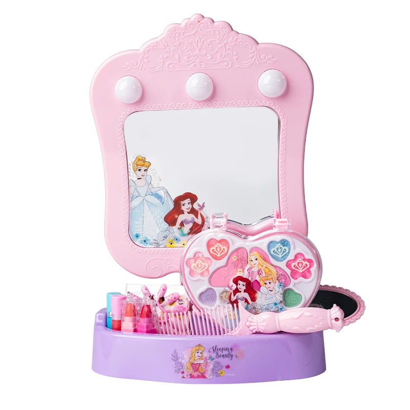 Disney Princess Plastic Dressing Table For Girls With Light And Real ...