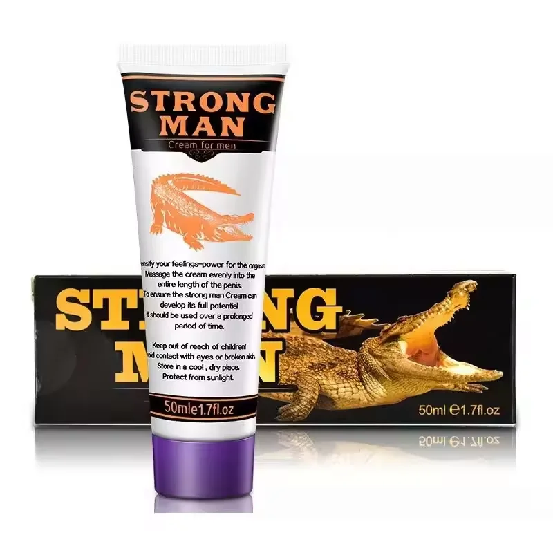 Strong Man Crocodile Cream - Eco-Friendly Male Health Care