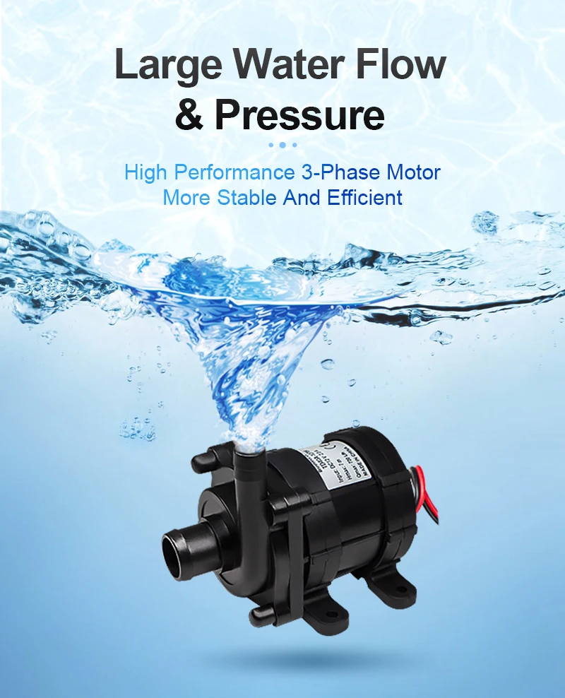 Mini Water Pump 24V - Intelligent Sensing & Long Life