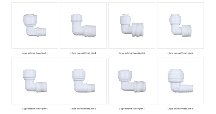 L Shape Connector Family Pvc Pipe Elbow Fittings 90 Degree Square Tube ...