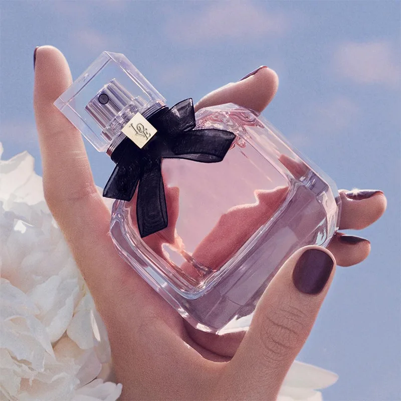 New Square Bow Spray Color Perfume Bottle 30ml 50ml 100ml Thick Glass ...