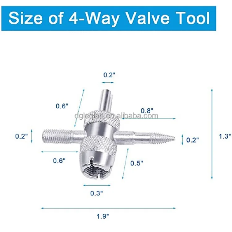 Various Tire Repair Single And Double Heads Valve Cores Remover Stem ...
