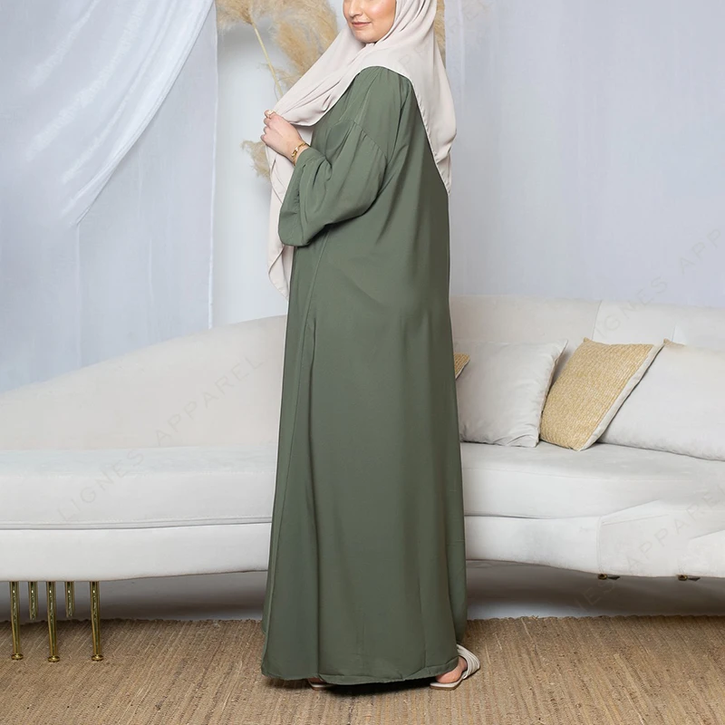 Islamic Muslim 2025 New Abaya Traditional Modest Muslim Dubai Abaya ...