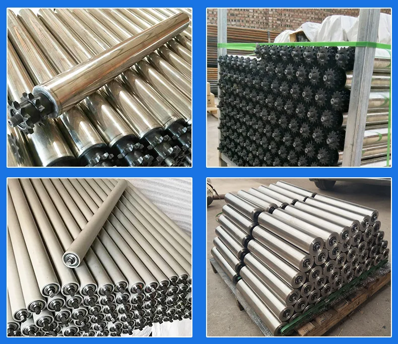 Custom Belt Conveyor Roller Type Stainless Steel Roller Galvanized ...