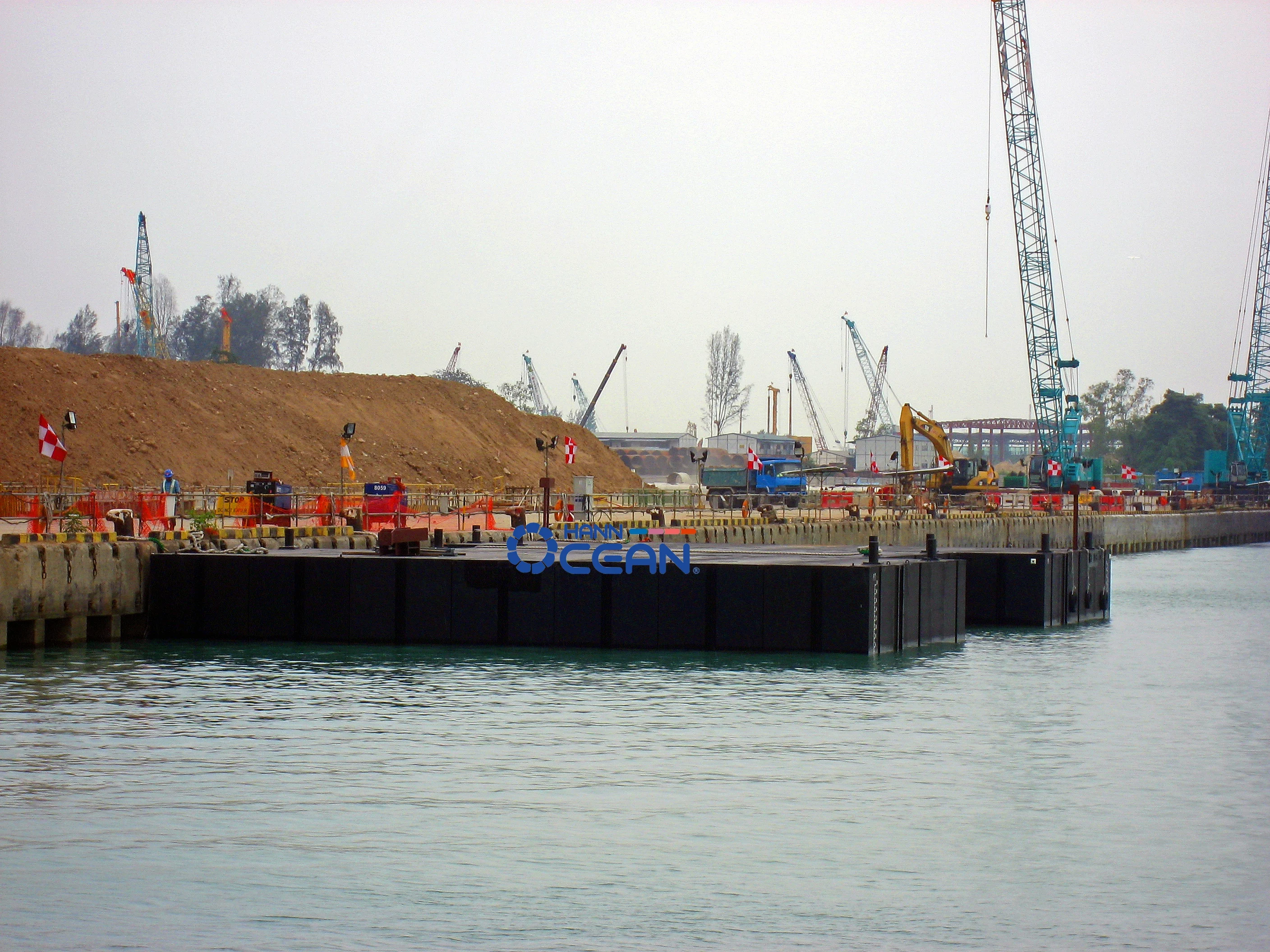 Floating Pontoon Barges - Efficient Container Transportation