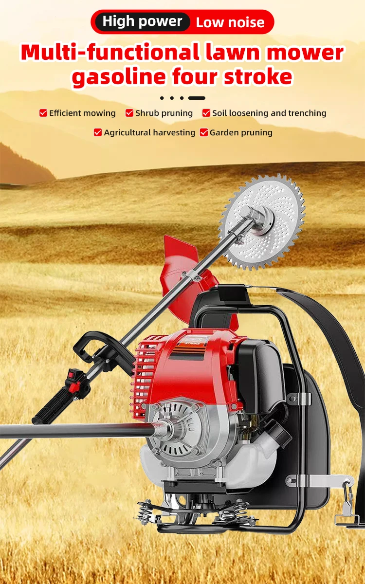 Mobile Grass Cutting Machine - High Productivity & Power