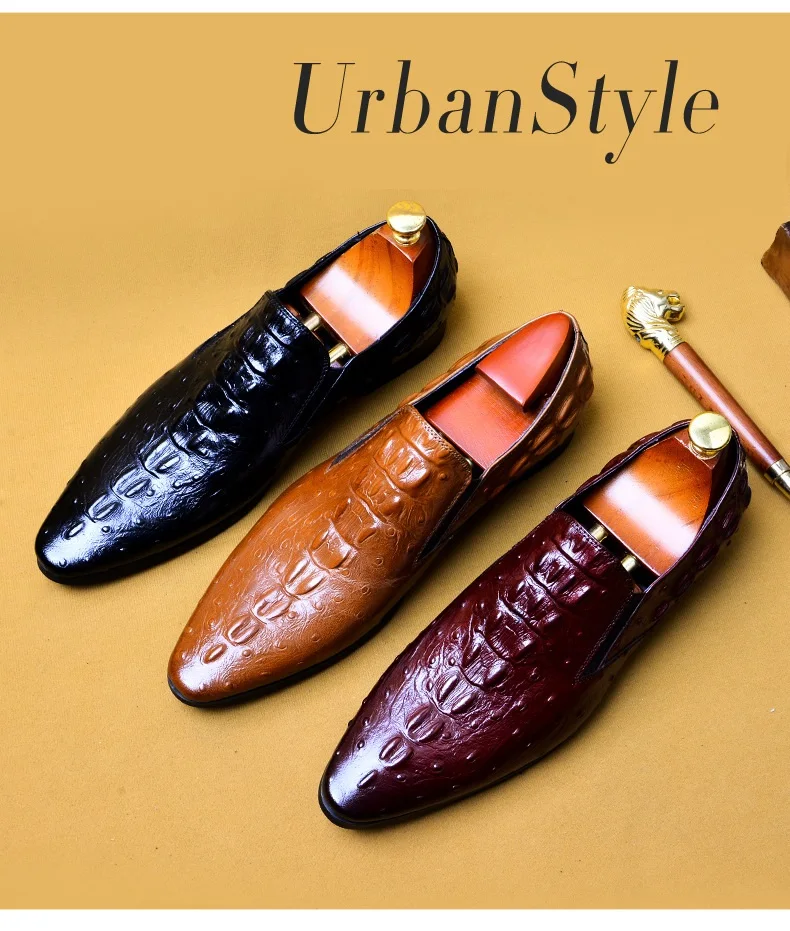 New Red Bottom Mens Leather Shoes - Stylish & Durable